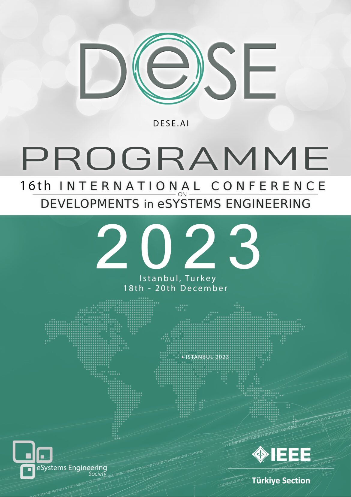 Programme – DeSE – Developments in E-Systems Engineering